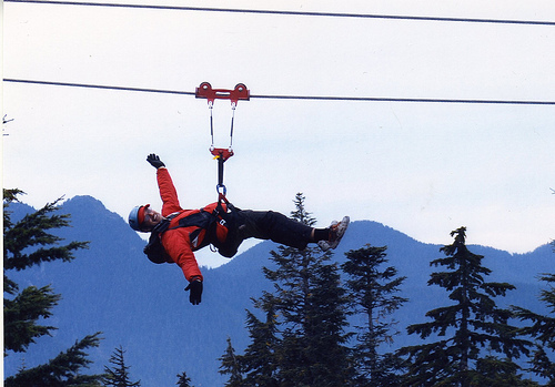 zipline Grouse Mountain, Vancouver – Gymnastics Coaching.com