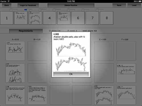 Routine Screen – Gymnastics Coaching.com