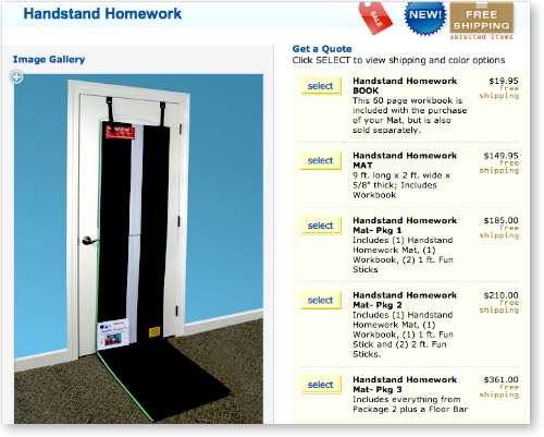 handstand homework – Gymnastics Coaching.com