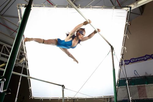 Bianca Mann – calendar photo shoot – Gymnastics Coaching.com