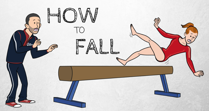 Gymnastics – falling safely – Gymnastics Coaching.com