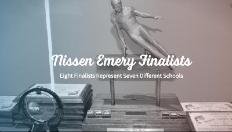 NCAA Nissen Emery Award Finalists – Gymnastics Coaching.com