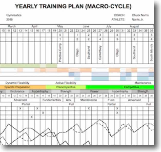 Yearly Training Plan – Gymnastics Coaching.com
