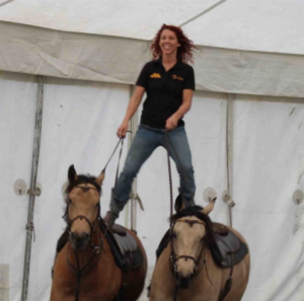 riding 2 horses – Gymnastics Coaching.com