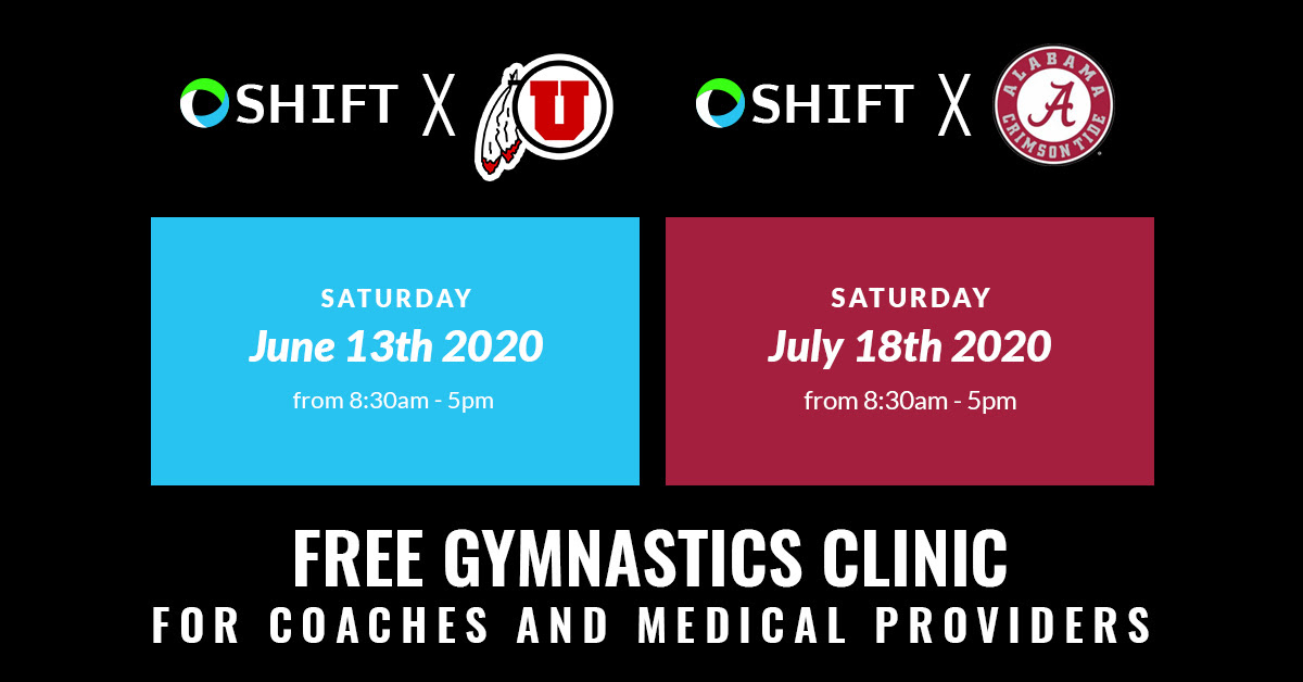 Free SHIFT Sports Medicine Clinics 2020 – Gymnastics Coaching.com