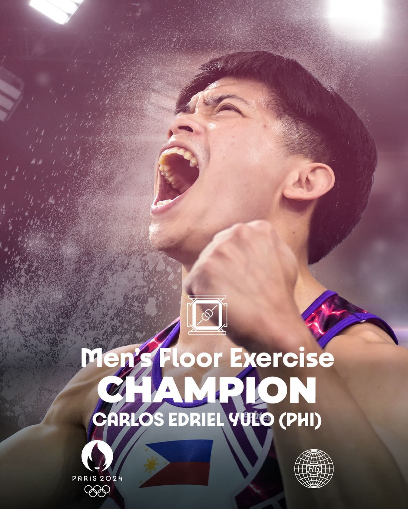 Olympic Floor Champ – Carlos Yulo – Gymnastics Coaching.com